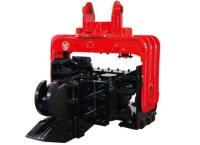China Hydraulic Excavator Pile Driver Q345B Vibro Piling Hammer 20-50 Ton for sale