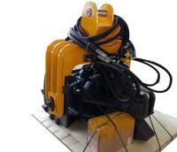 China Excavator Mounted Vibratory Pile Driver 40NM 2800RPM High Frequency Sheet Pile Driver for sale
