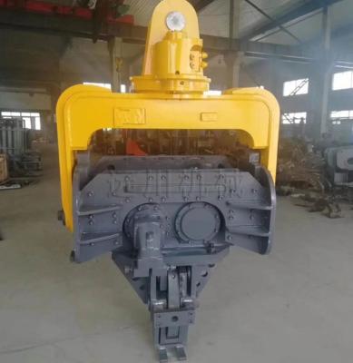 China Q345B Excavator Mounted Vibro Hammer 50 Ton Sheet Pile Driver 2800rpm for sale