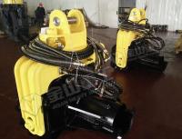 China Hydraulic Excavator Vibro Hammer Pile Driver 35-50 Tons 2800rpm for Sheet Pile for sale