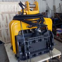 China Q345B Excavator Mounted Vibro Hammer 50 Ton Sheet Pile Driver 2800rpm for sale