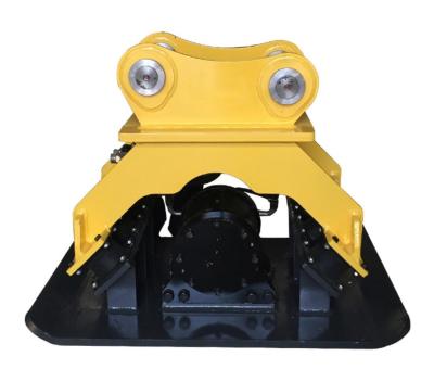 China High Manganese Steel Excavator Plate Compactor 45 Degree Vibration Damping for sale