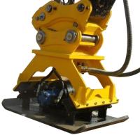 China Hydraulic Excavator Plate Compactor 120L/min 6.5 Ton Vibration Rammer for 9-16 Ton Excavators for sale