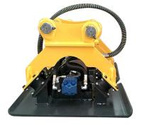 China Hydraulic Vibrating Plate Compactor for Excavator 2200 Rpm 200 Bar for sale