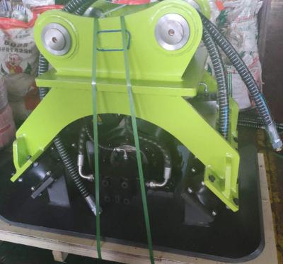 China Hydraulic Plate Compactor for Excavator 45 Degree Vibration Dampening 200-500 kg for sale