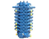 China Hydraulic Excavator Control Valve Casting Main Control Valve ISO9001 100% New for sale