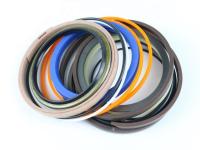 China Excavator Bucket Cylinder Seal Kit Hydraulic NBR Rubber Oil Seal 50-90 Shore A for sale