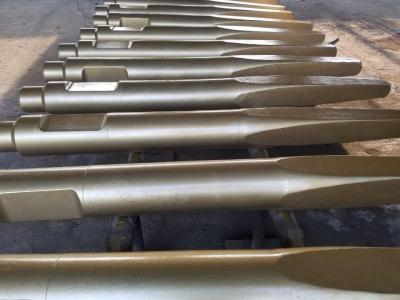 China Montebel Chisel TSG46A Material Excavator Hammer Bits for Breaker Spare Parts 140mm for sale