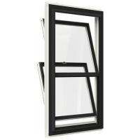 China Magnetic Screen 2022 Sound Proof Sash Vertical Opening Double-Hung Windows for Home for sale
