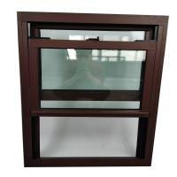 China Single Hung Sash Aluminum Windows With Screens Swing Open for Heat Insulation Function for sale