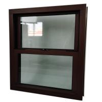 China Single Hung Sash Aluminum Windows With Screens Swing Open for Heat Insulation Function for sale