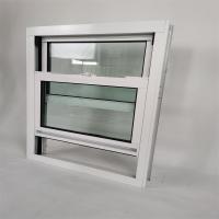 China Top Single Aluminium Double Hung Windows with Diamond Grids Glass Hanging Curtain Type for sale