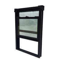 China Aluminum Alloy Single Hung Window With Timber Reveals Standard Grade Nylon Style for sale