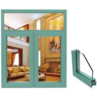 China 2023 Aluminum Casement Window Frame for Roller Shutter Windows and Doors for sale
