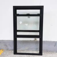 China American Style Thermal Break Aluminum Window 2X2 Meters with Aluminum Alloy Frame for sale
