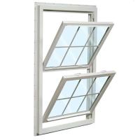 China Stainless Steel Screen Netting Material Customized Colors Aluminum Double Hung Window for sale
