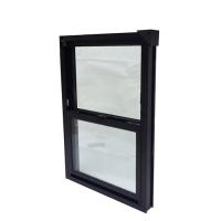 China Upgrade to 1 Unit American Style 48 by 36 Single Dou Aluminum Windows with Grill Design for sale