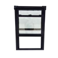 China Upgrade to 1 Unit American Style 48 by 36 Single Dou Aluminum Windows with Grill Design for sale