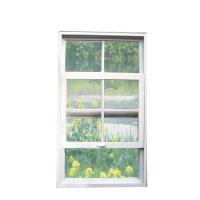 China Soundproof Function Good Hanging Curtain Type Double Hung Aluminum Window Sliding Up for sale
