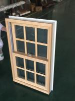 China Soundproof Function Good Hanging Curtain Type Double Hung Aluminum Window Sliding Up for sale