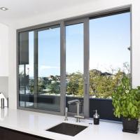 China Small Mosquito Net Sliding Glass Window 2023 in Customized Colors and Aluminum Alloy for sale