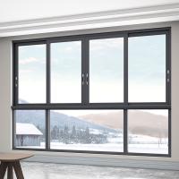 China Small Mosquito Net Sliding Glass Window 2023 in Customized Colors and Aluminum Alloy for sale