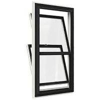 China Double Hung Replacement Aluminum Double Glazed Windows with VERTICAL Opening Pattern for sale