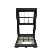 China Chinese Top Impact Hurricane Proof Balcony Single Hung Fiber Glass Hanging Lift Up Window for sale