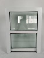 China Hurricane Impact Thermal Break Double Hung Sash Aluminum Window with Swing Open Style for sale