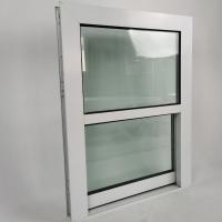 China Hurricane Impact Thermal Break Double Hung Sash Aluminum Window with Swing Open Style for sale