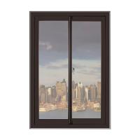 China Modern French Grill Design Sliding Glass Doors and Windows for Home Workshop/Laundry for sale