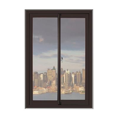 China Modern French Grill Design Sliding Glass Doors and Windows for Home Workshop/Laundry for sale