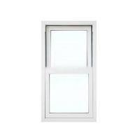 China Add a Touch of Elegance to Your Bathroom with Our Tempered Glass Single Hung Windows for sale