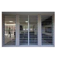 China Customized Colors Steel Profile For Window Grill Design And Gate Aluminum Shutters for sale