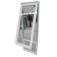 China Oversized Blue Glass Windows Picture Window Triple with Heat Insulation Advantage for sale