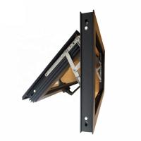 China Oversized Blue Glass Windows Picture Window Triple with Heat Insulation Advantage for sale