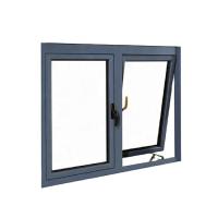 China Modern Design Double Casement Windows with Stainless Steel Screen Netting for sale