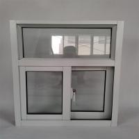 China Modern Aluminum Sliding Window with Heat Insulation Function and Hanging Curtain Type for sale