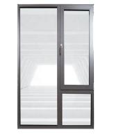 China Modern Design Double Casement Windows with Stainless Steel Screen Netting for sale