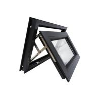 China Outdoor Vertical Awning Hurricane Aluminium Window with Heat Insulation Technology for sale