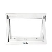 China Top Chinese Awning Windows with Double Glass and FiberGlass Screen Netting Material for sale