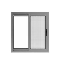 China Custom Windows Brown Upvc Aluminum Alloy Doors And Windows Made Of Stainless Steel for sale