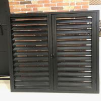 China Horizontal Opening Pattern Steel Windows for Customized Colors in Homes and Factories for sale