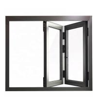 China Versatile Magnetic Screen Aluminum Windows for Australia Standard Horizontal Bifold for sale