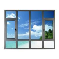 China 60 x 48 Aluminum Casement Windows with Modern Design and Stainless Steel Screen Netting for sale