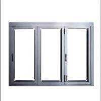 China 1.2mm/1.4/1.6/1.8/2.0mm Aluminum Frame Top Stacking Glass Door for Heat Insulation for sale