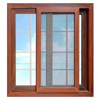 China 2023 Novel Products Large Aluminum Sliding Window with Large Size and Sliding Opening for sale