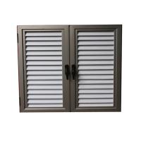 China Aluminum Alloy Louvered Vertical Louvers for Glass Windows from Chinese Top Hardware for sale