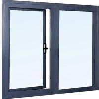 China Aluminum Alloy Triple Pane Casement Windows and Doors with Built-in Security Mesh for sale
