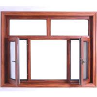 China Aluminum Alloy Triple Pane Casement Windows and Doors with Built-in Security Mesh for sale